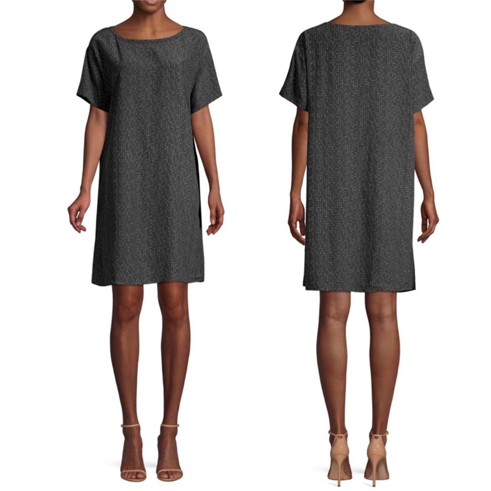 Eileen Fisher Morse Code Dress - Gem